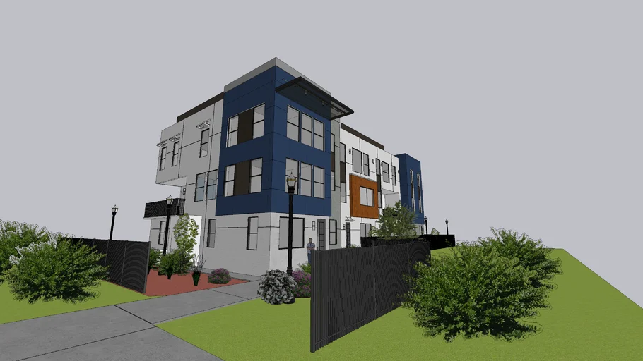 Apartment Building- Union City | 3D Warehouse