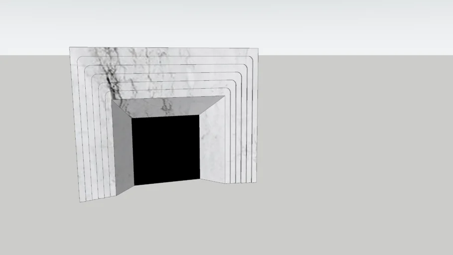 Verneuil fireplace | 3D Warehouse