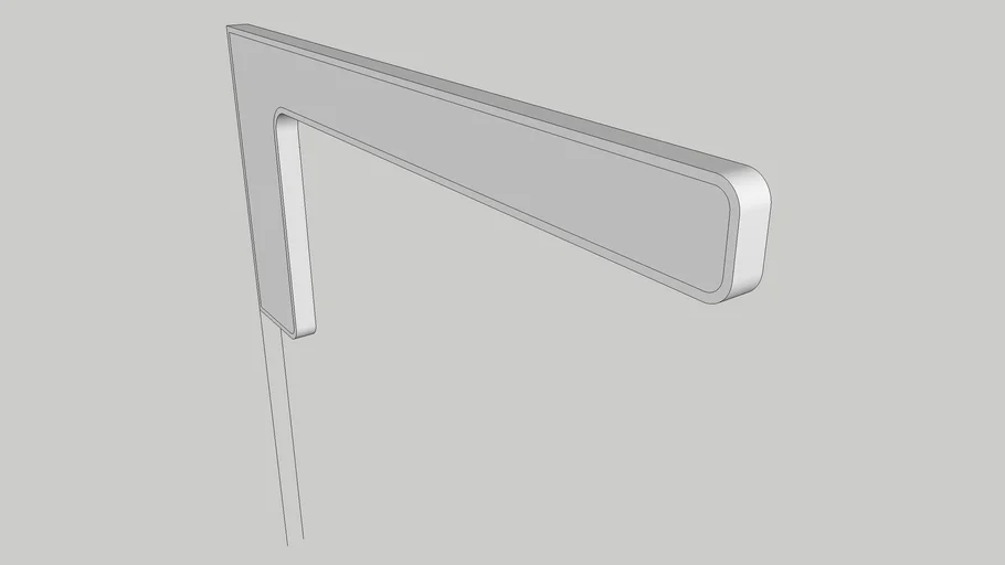 Steelcase Counter Arm Support | 3D Warehouse