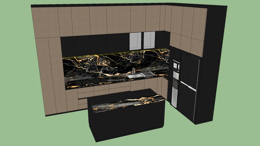 kitchen set _ meja | 3D Warehouse