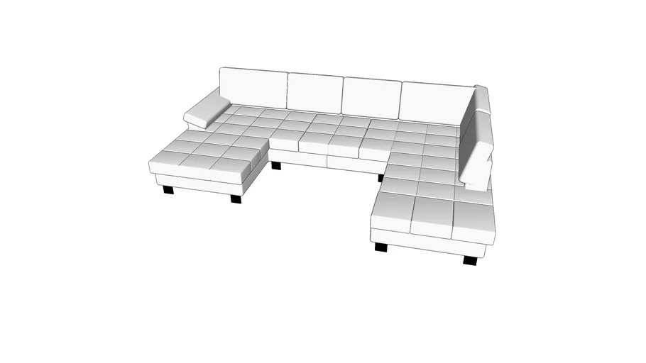 Sofa U | 3D Warehouse