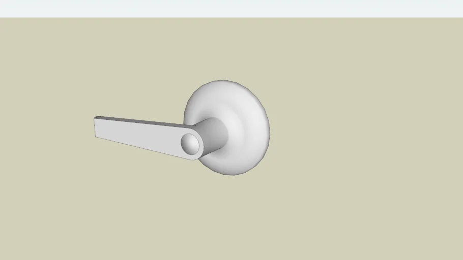 Door Handle | 3D Warehouse