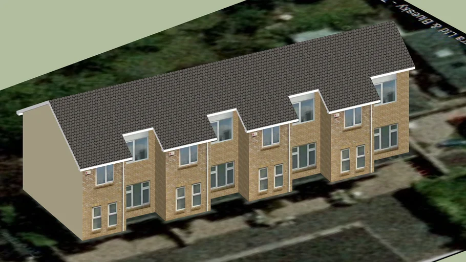 Terraced Houses | 3D Warehouse