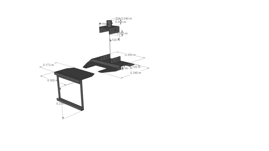 Projector bracket | 3D Warehouse
