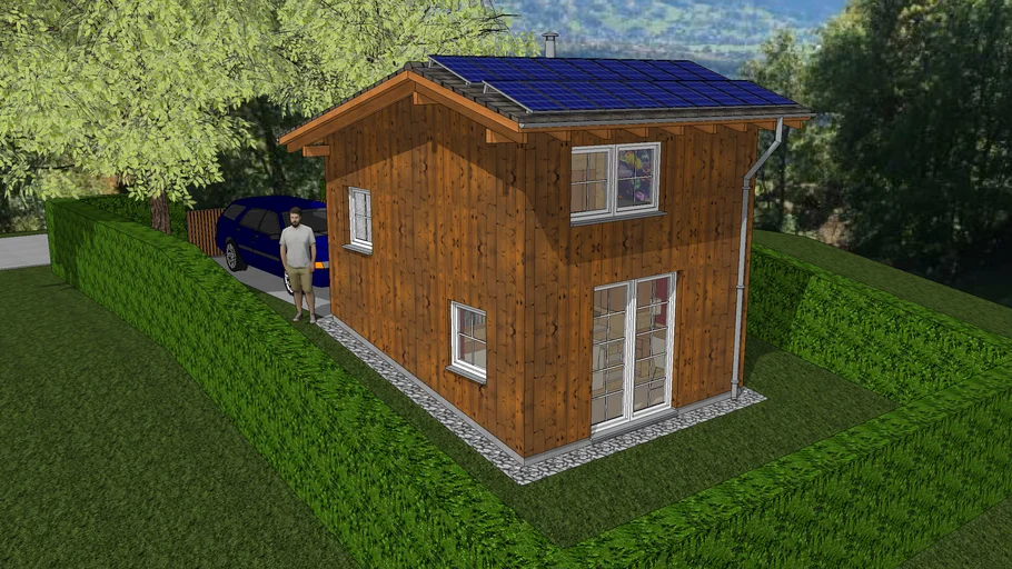 Tiny house V18 - Very detailed interior | 3D Warehouse