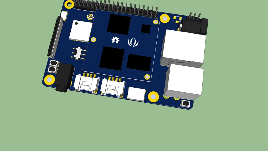 ODYSSEY – STM32MP157C | 3D Warehouse