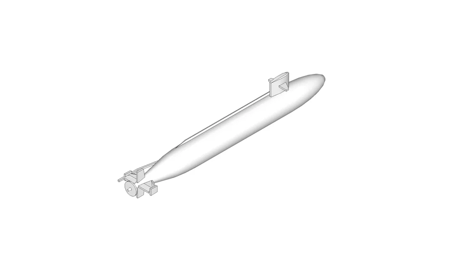 USS BATFISH MODEL | 3D Warehouse