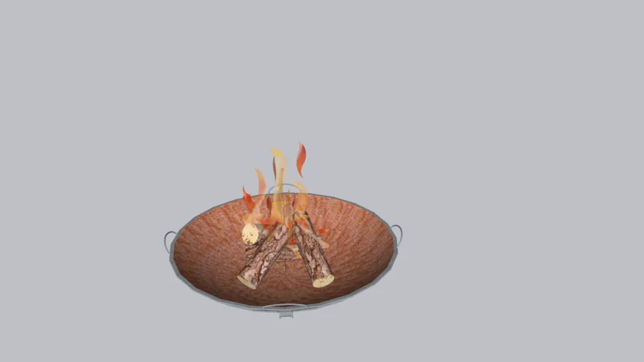 Metal Fire Pit | 3D Warehouse