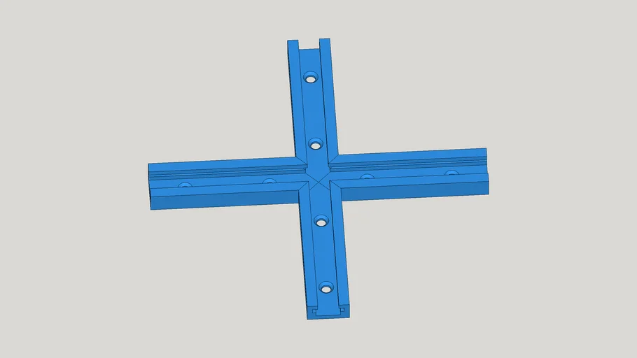 POWERTEC T-Track Intersection Kit | 3D Warehouse
