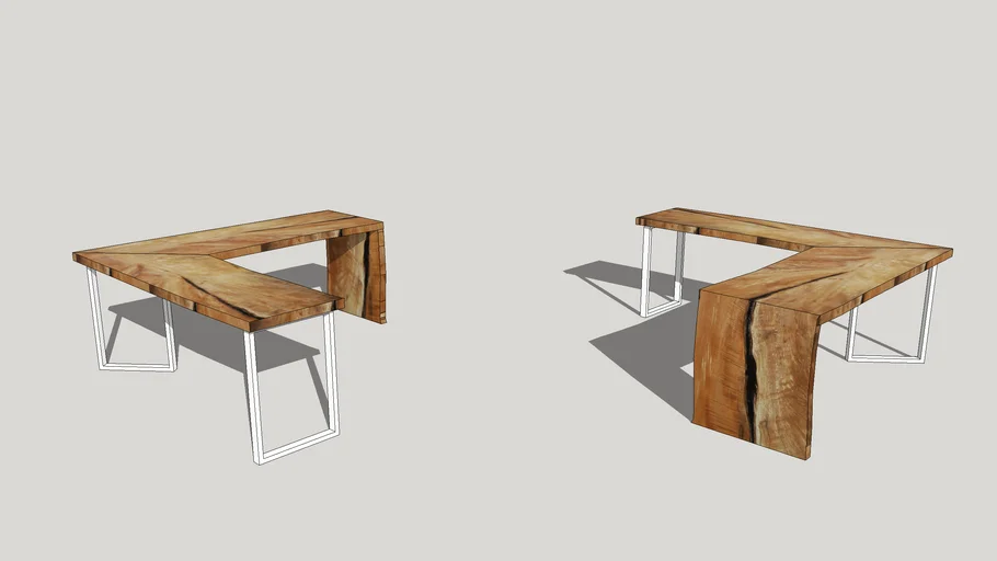 Anne Lewis Desks concept | 3D Warehouse
