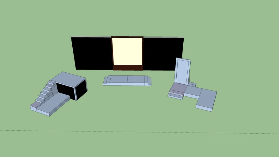 Horrible set - no props | 3D Warehouse