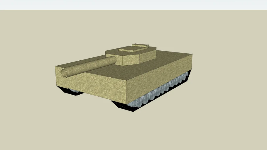 Basic Tank | 3D Warehouse