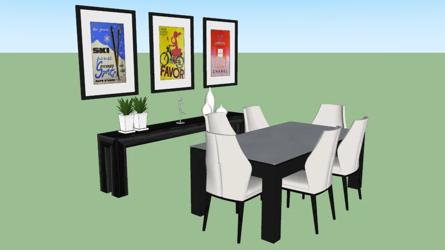 Dining set | 3D Warehouse