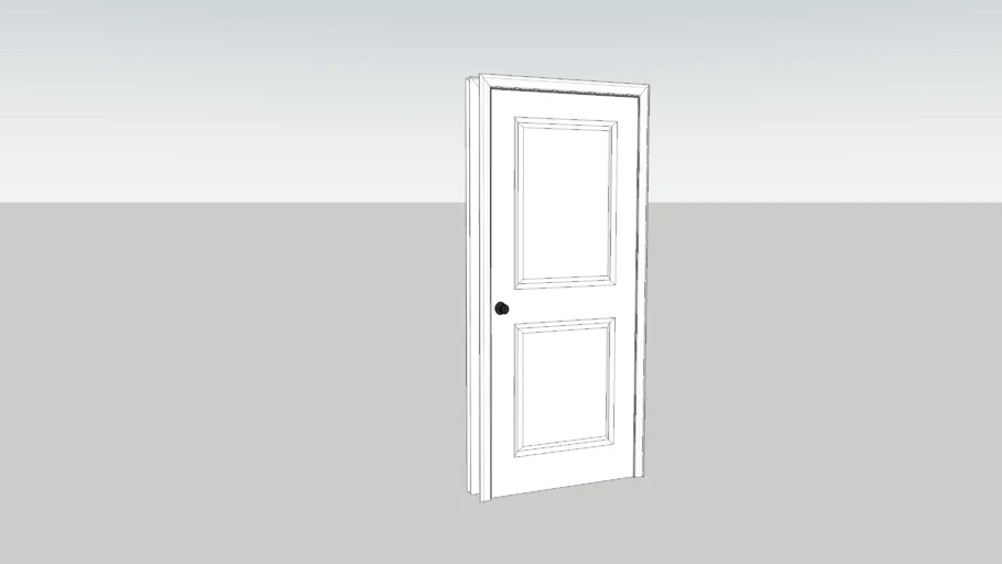 Interior Door - Large | 3D Warehouse