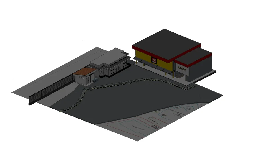 Rest Area KM13.5 | 3D Warehouse