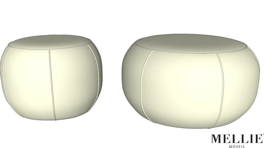 puff redondo | 3D Warehouse