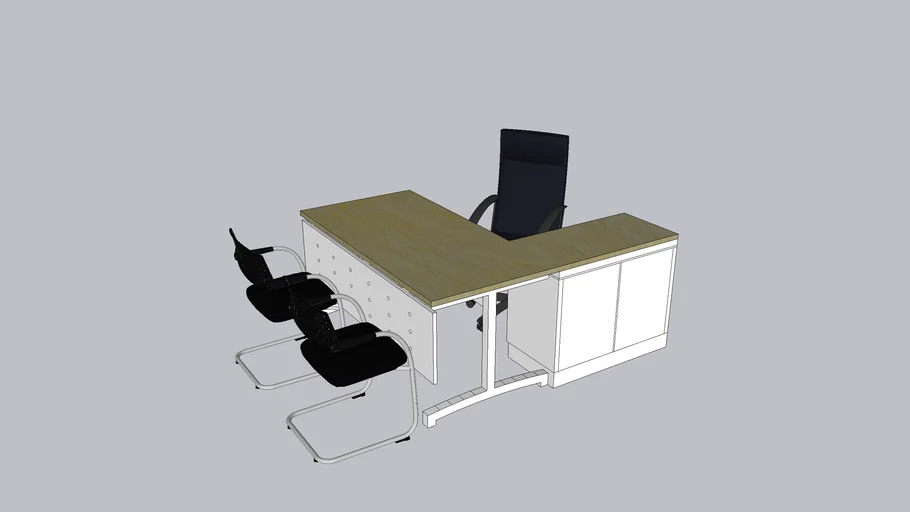 CEO Office Desk | 3D Warehouse