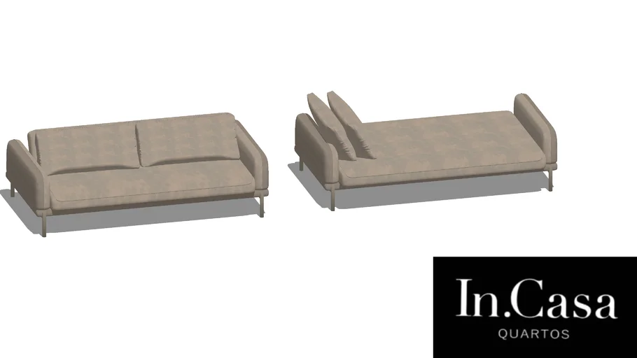 SOFÁ CAMA PESTANA | 3D Warehouse