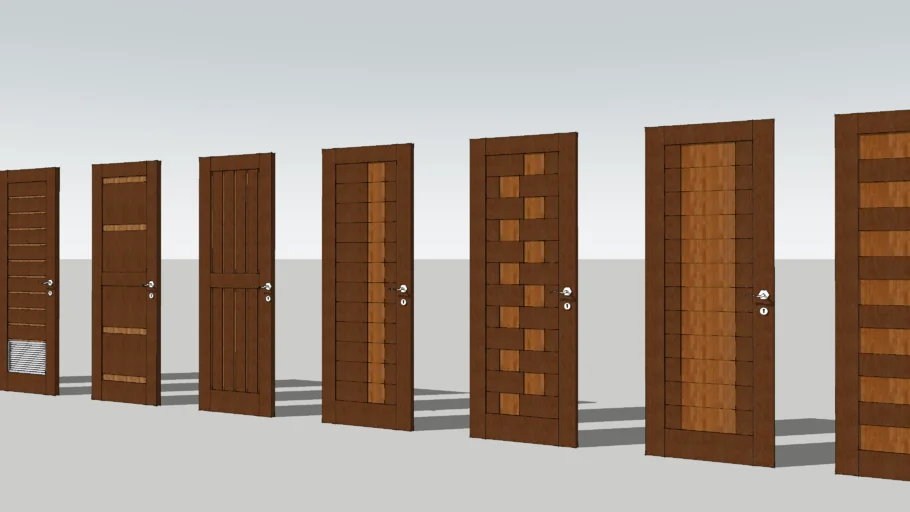 modern Doors | 3D Warehouse