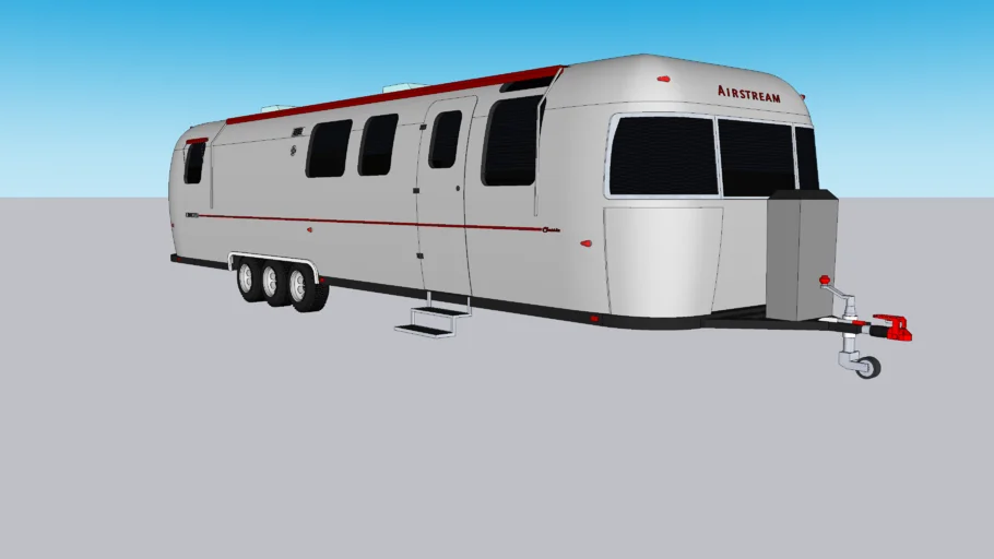 2000 Airstream Limited 34-ft - travel trailer - RV | 3D Warehouse