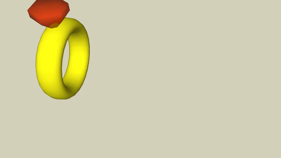 ruby ring | 3D Warehouse