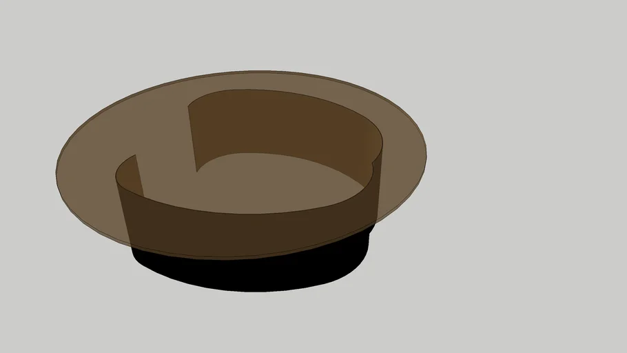 Minotti Bangle Coffee Table Gold | 3D Warehouse