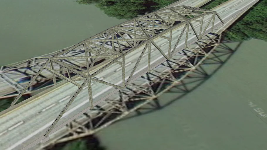 Nooksack River Bridge N. - Ferndale WA | 3D Warehouse