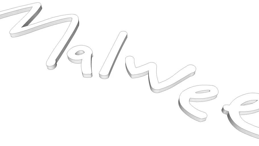 Malwee Logo | 3D Warehouse