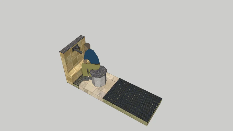 ablution unit | 3D Warehouse