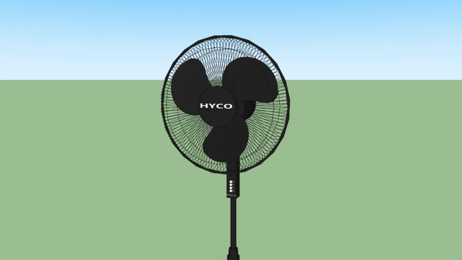 hyco stand fan | 3D Warehouse