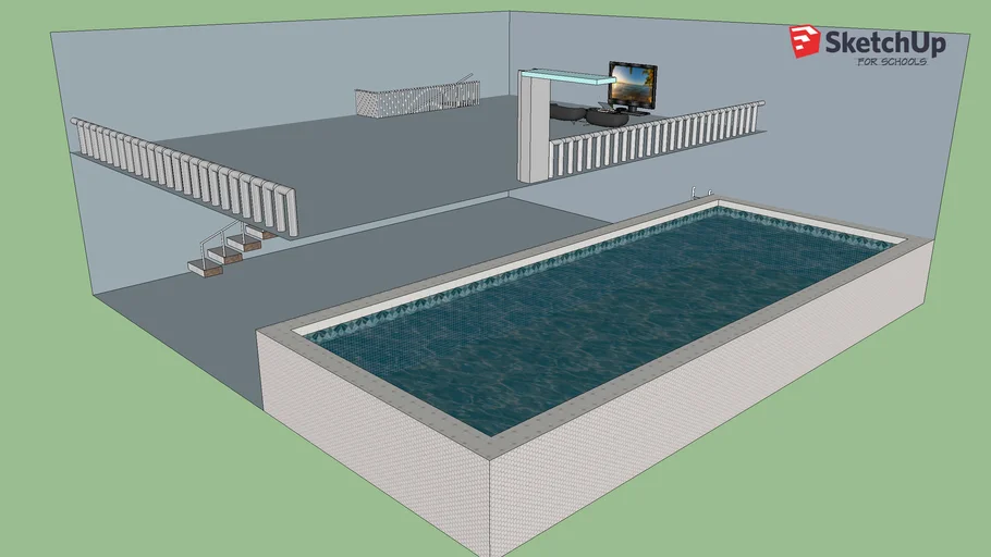 indoor pool | 3D Warehouse