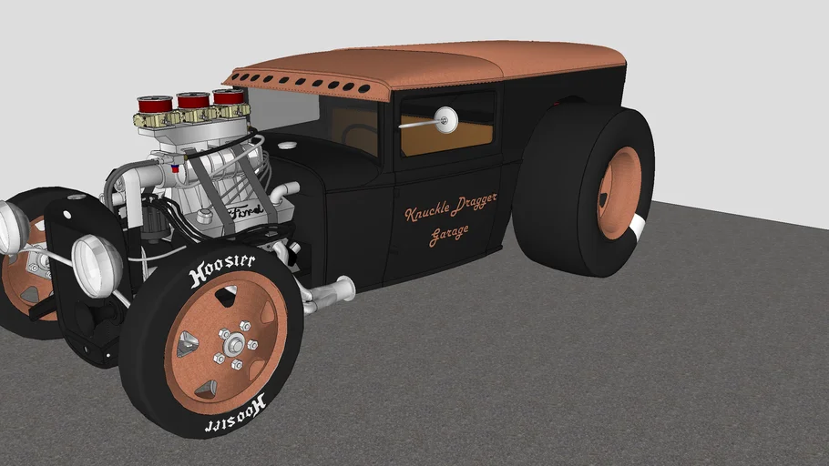 1930s Dragster Rat | 3D Warehouse