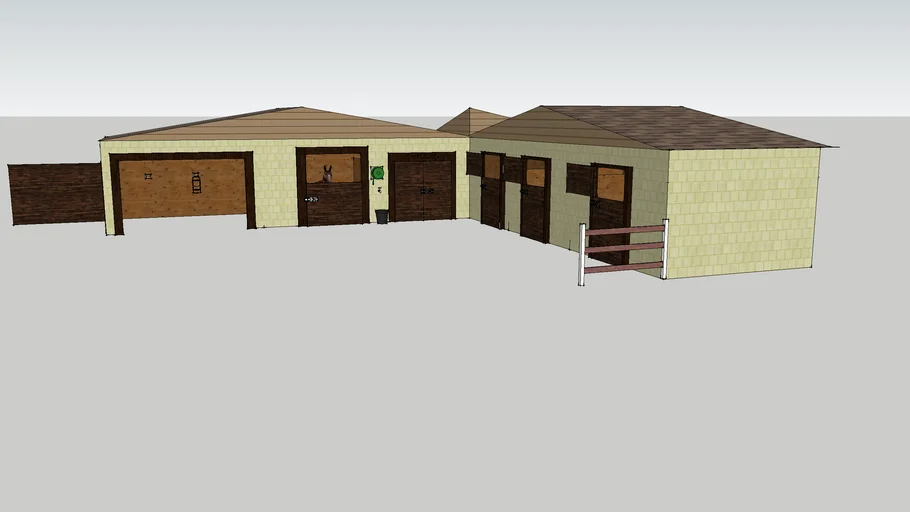 Stable Block | 3D Warehouse