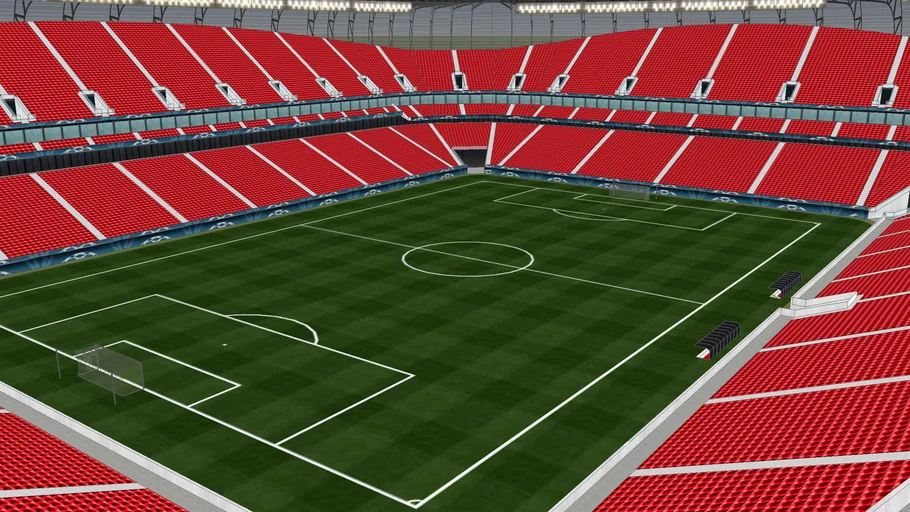 Red Stadium | 3D Warehouse
