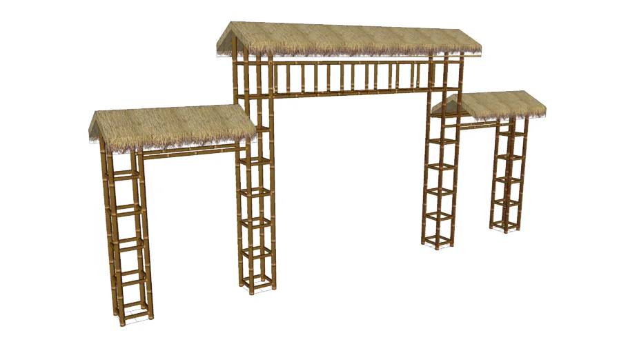 Bamboo Gate | 3D Warehouse