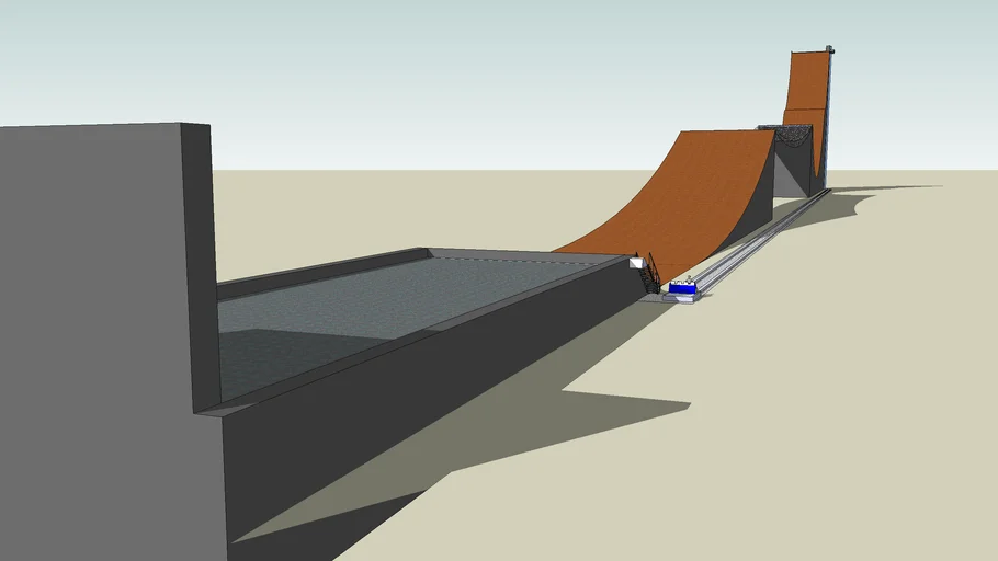 huge skate ramp | 3D Warehouse