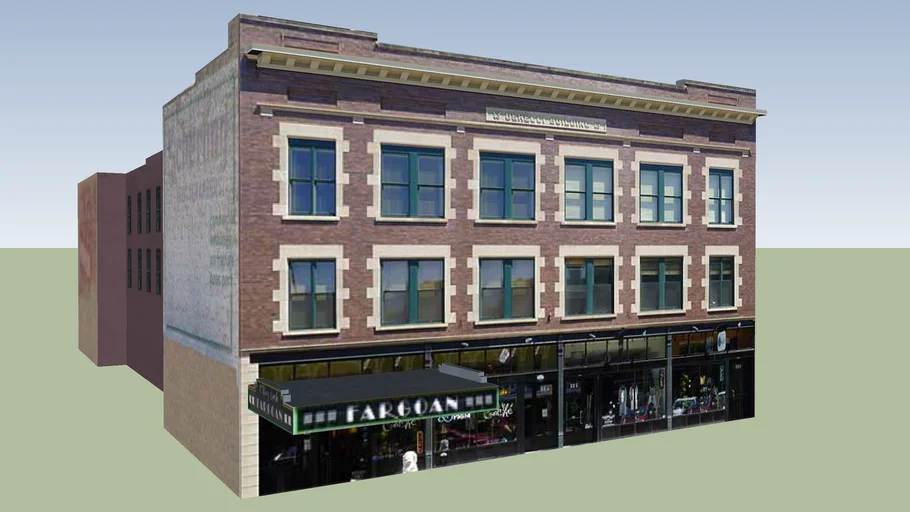 The Fargoan, in downtown Fargo, ND | 3D Warehouse