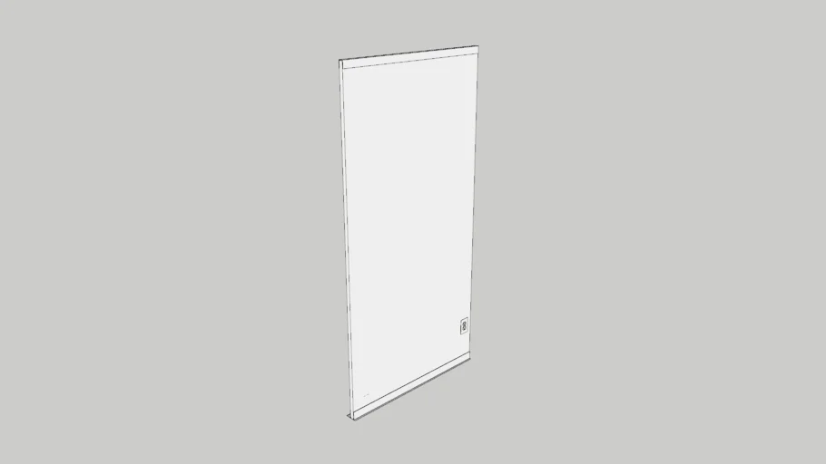 Swiftwall Panel +Electrical Socket | 3D Warehouse