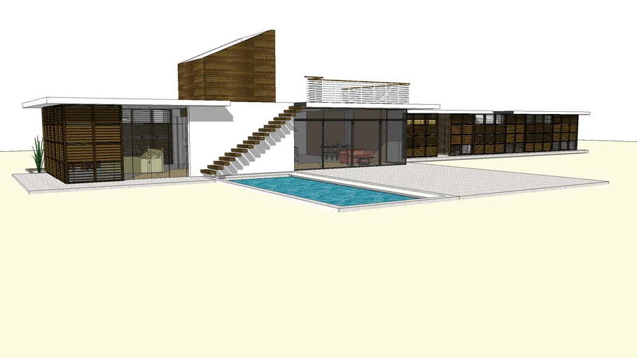 BEACH HOUSE 1ST VERSION | 3D Warehouse