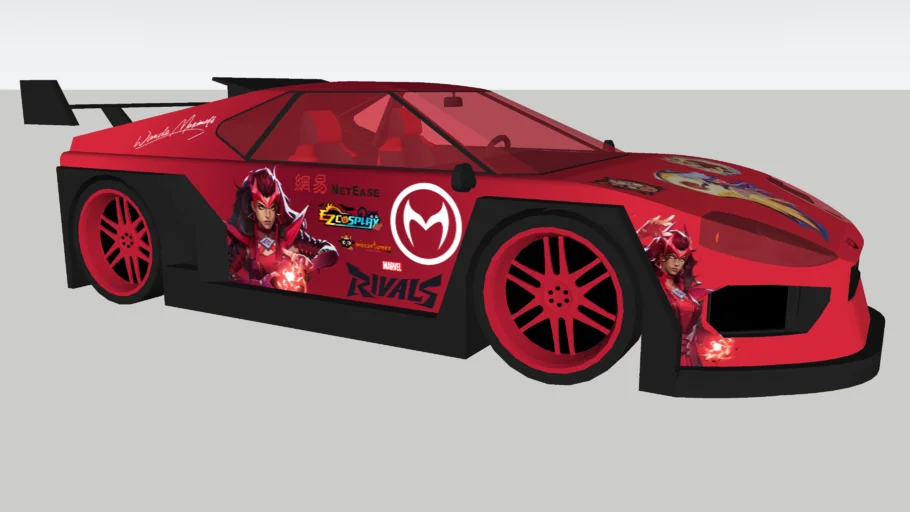 Marvel Rivals Scarlet Witch Car | 3D Warehouse