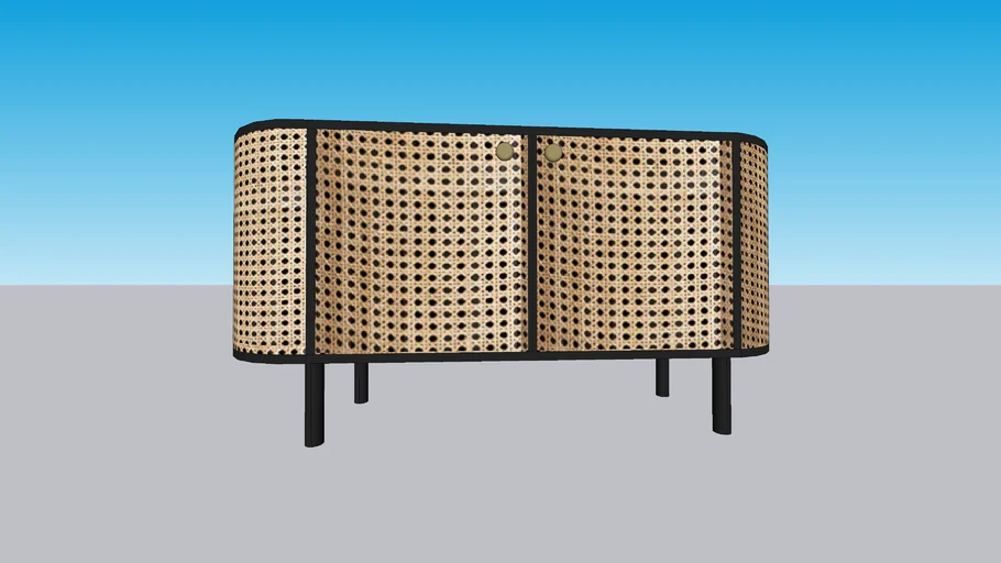 RATTAN CONSOLE | 3D Warehouse