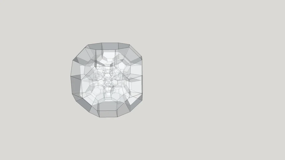 24-cell (omnitruncated 24-cell) | 3D Warehouse