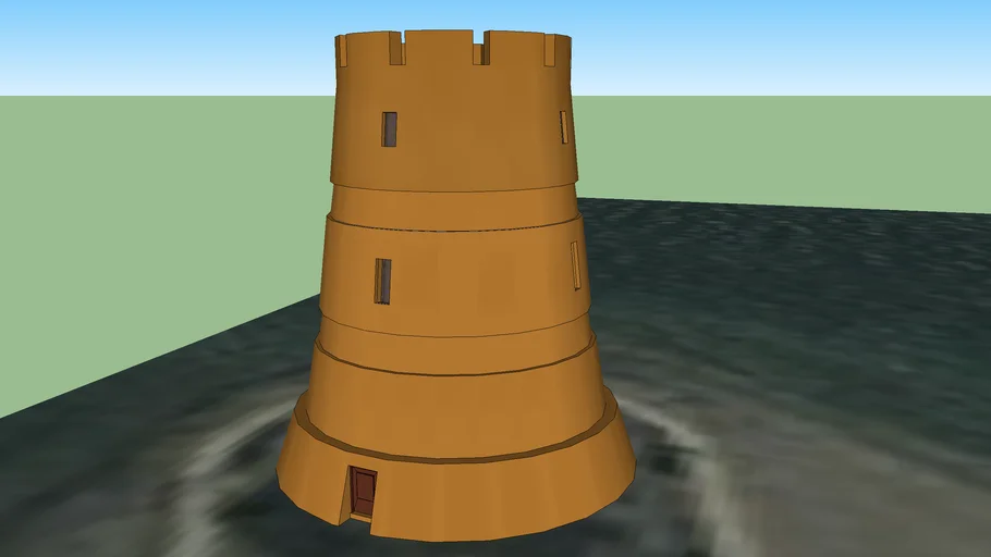al dar island tower | 3D Warehouse
