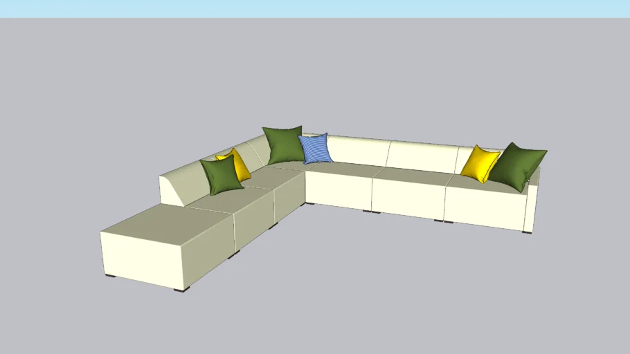 SOFÁ MODULAR | 3D Warehouse