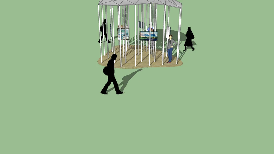 exhibition area in Galata | 3D Warehouse