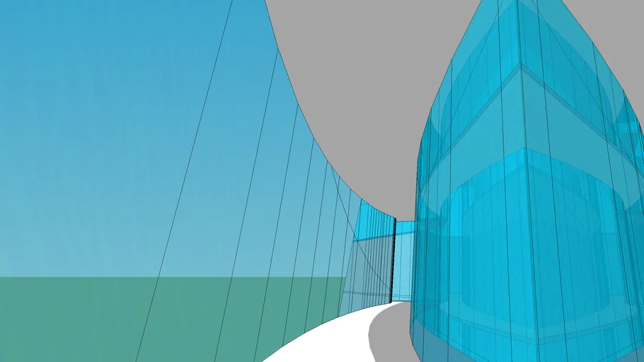 GLASS PANELLED HIGH RISE BUILDINGS | 3D Warehouse