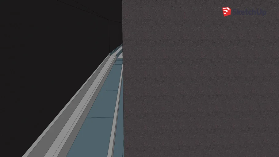 LRT Station track Underground tunnel | 3D Warehouse
