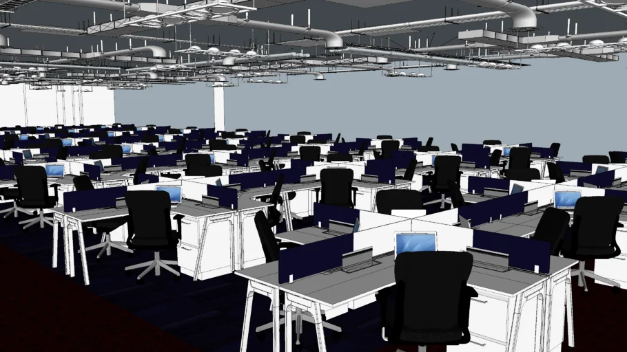 Office Workstation | 3D Warehouse