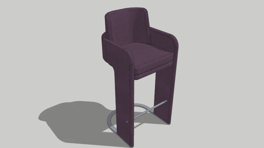 Dooq - Odisseia bar chair | 3D Warehouse