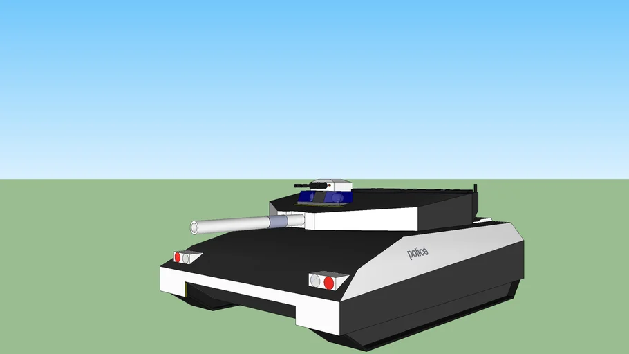 police tank | 3D Warehouse